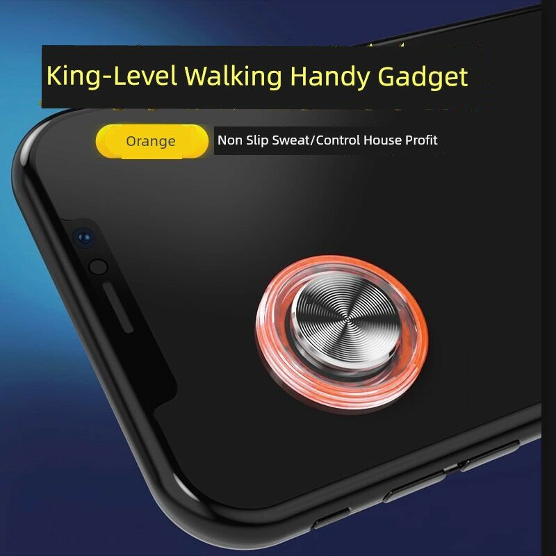 Электролакированный мобильный игровой геймпад с присоской и 3-пальцевыми направляющими кнопками для PUBG и Honor of