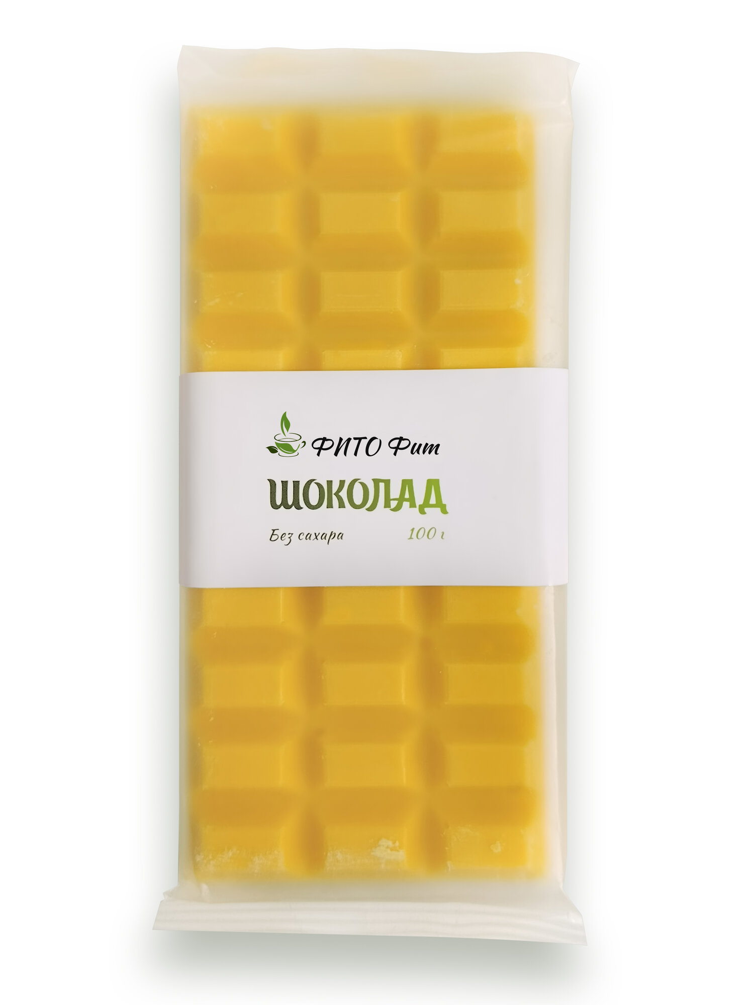 Шоколад банановый, молочный, без сахара, 100 г, от бренда фито Фит — фото 1