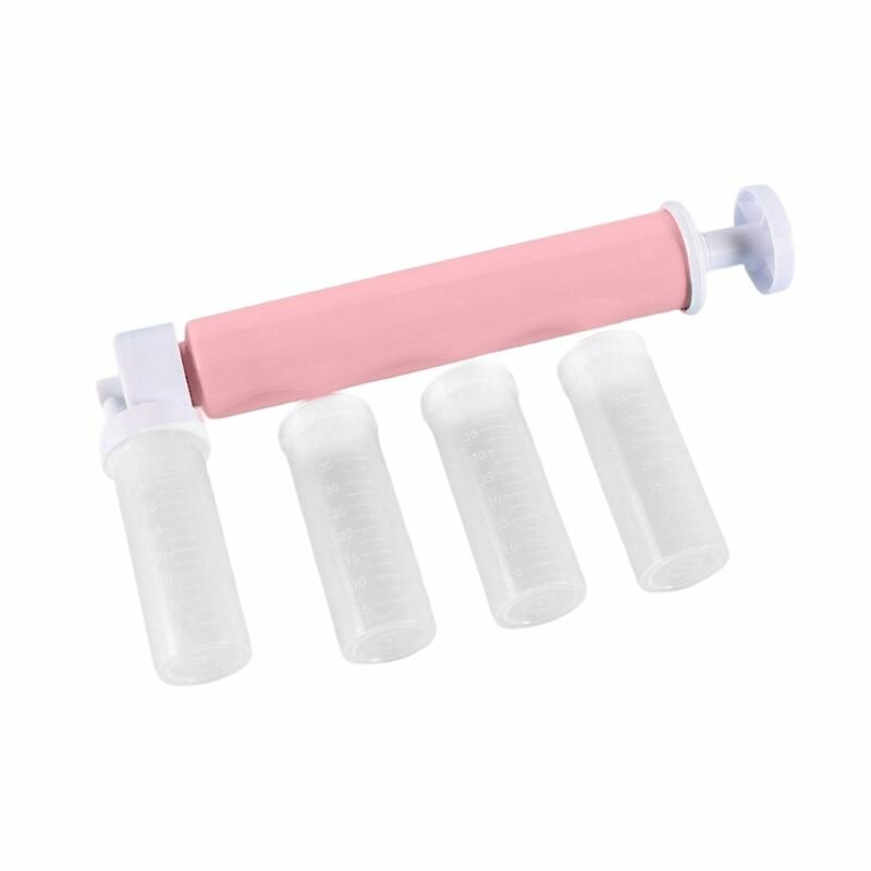 Ручной распылитель для украшения тортов с регулируемым соплом и прочным пластиковым корпусом