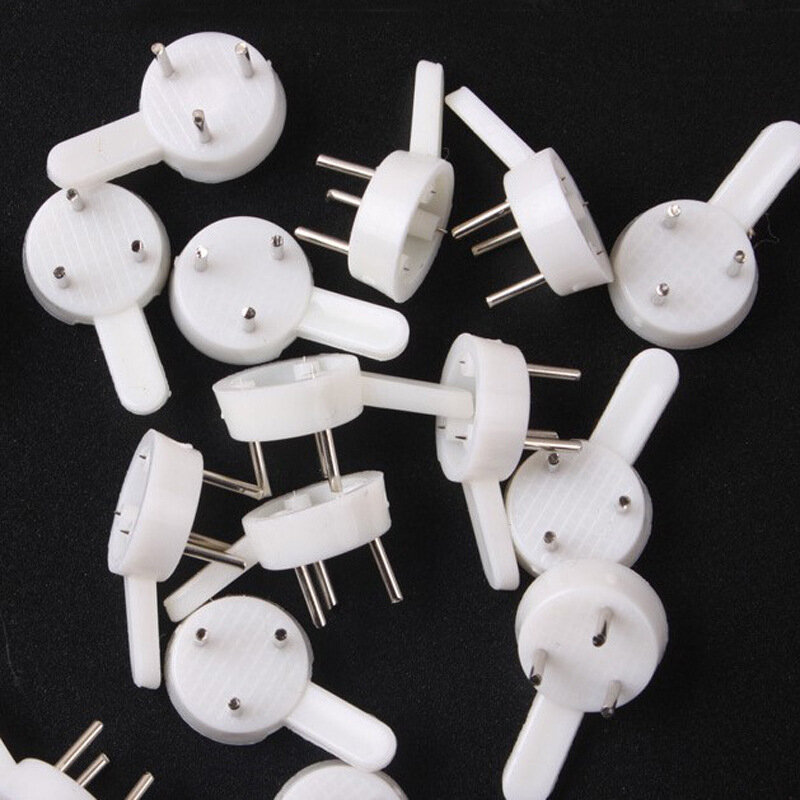 Бесшовные белые мелкие гвоздики для фотографий на стену, невидимые клеевые крепления для картин и декора, упаковка 100