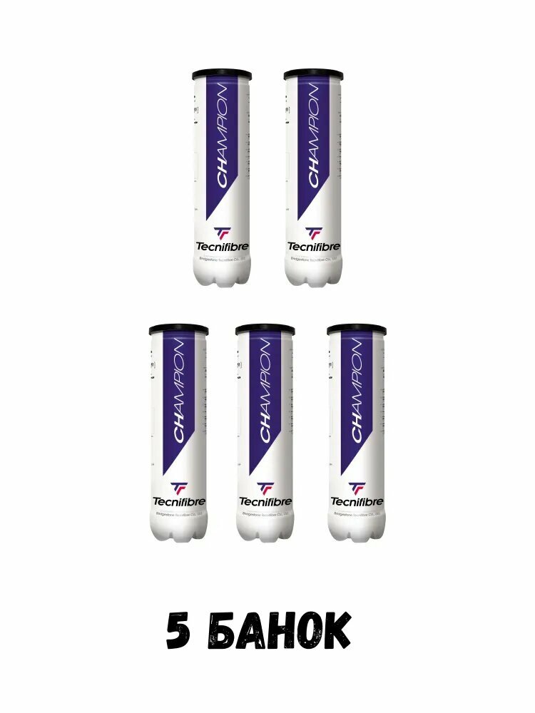 Tecnifibre Мяч теннисный, 20 шт