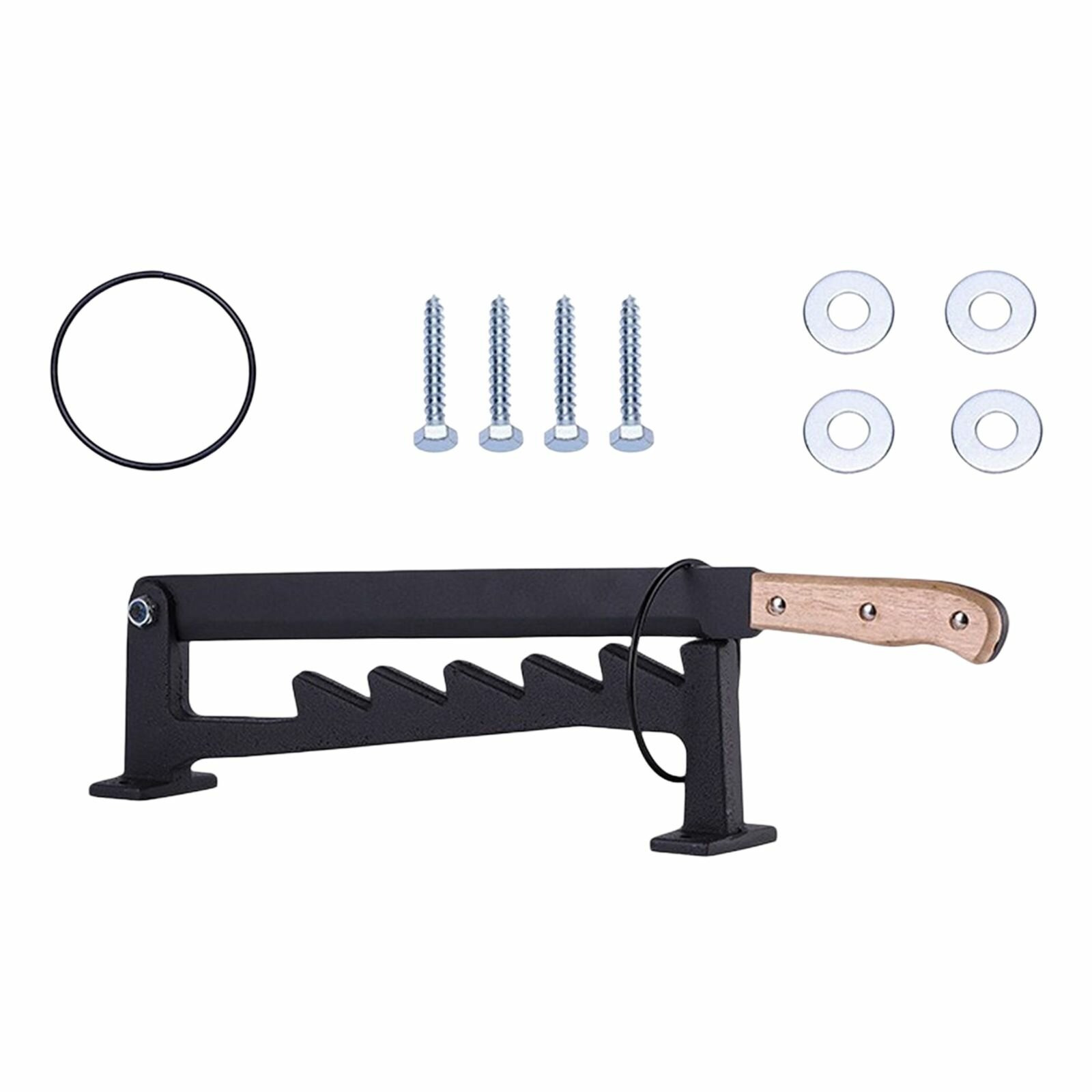 Эргономичные дровоколы из углеродистой стали с деревянной ручкой для настенного монтажа