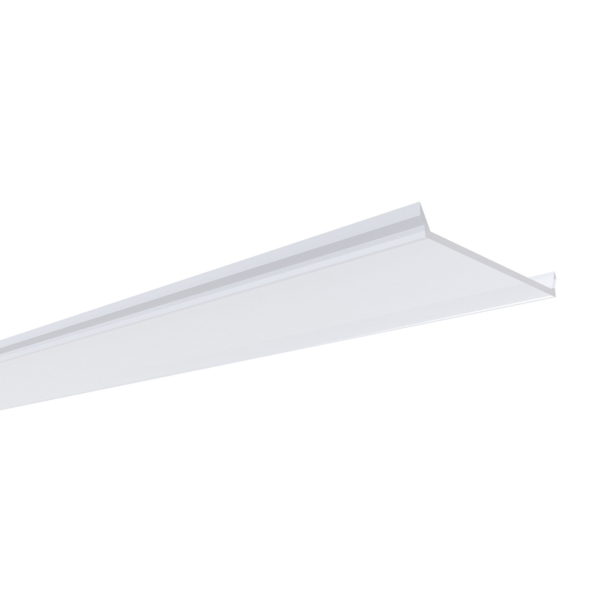 Р-08-23-М Рассеиватель для алюминиевого профиля, 08-23, матовый, 2м.