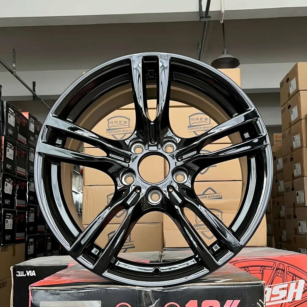 FADI 18-дюймовые колеса, совместимые с дисками BMW 3 серии BMW 318, 320, 325, 330 Диски в стиле оригинального оборудования Колесный диск Штампованный 18x8.5" PCD5х120 ET47 D72.6