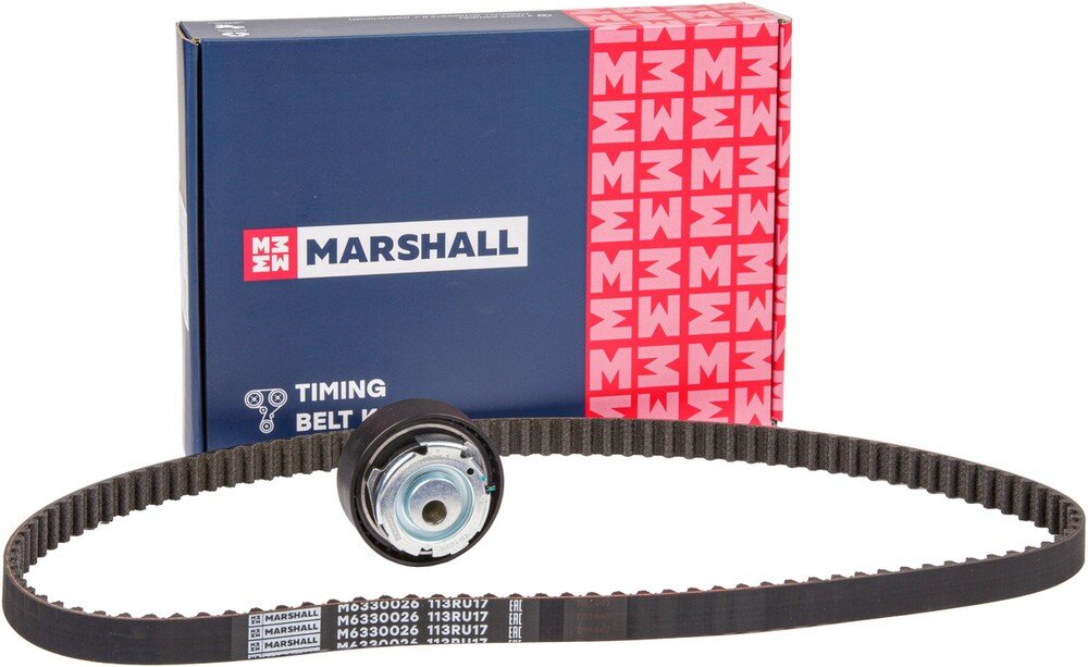 Комплект ГРМ MARSHALL M6330026 Lada Granta 11-, Kalina 04-, Kalina II 13-, Largus 16-, Priora 11