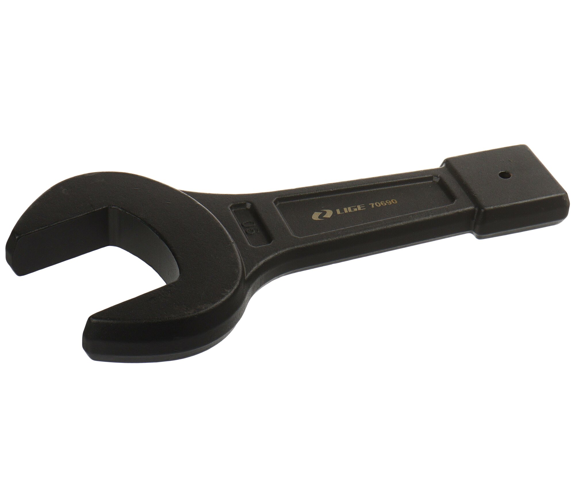 LG-70690 Ключ рожковый 90мм ударный односторонний (L-395мм) LIGE LG-70690