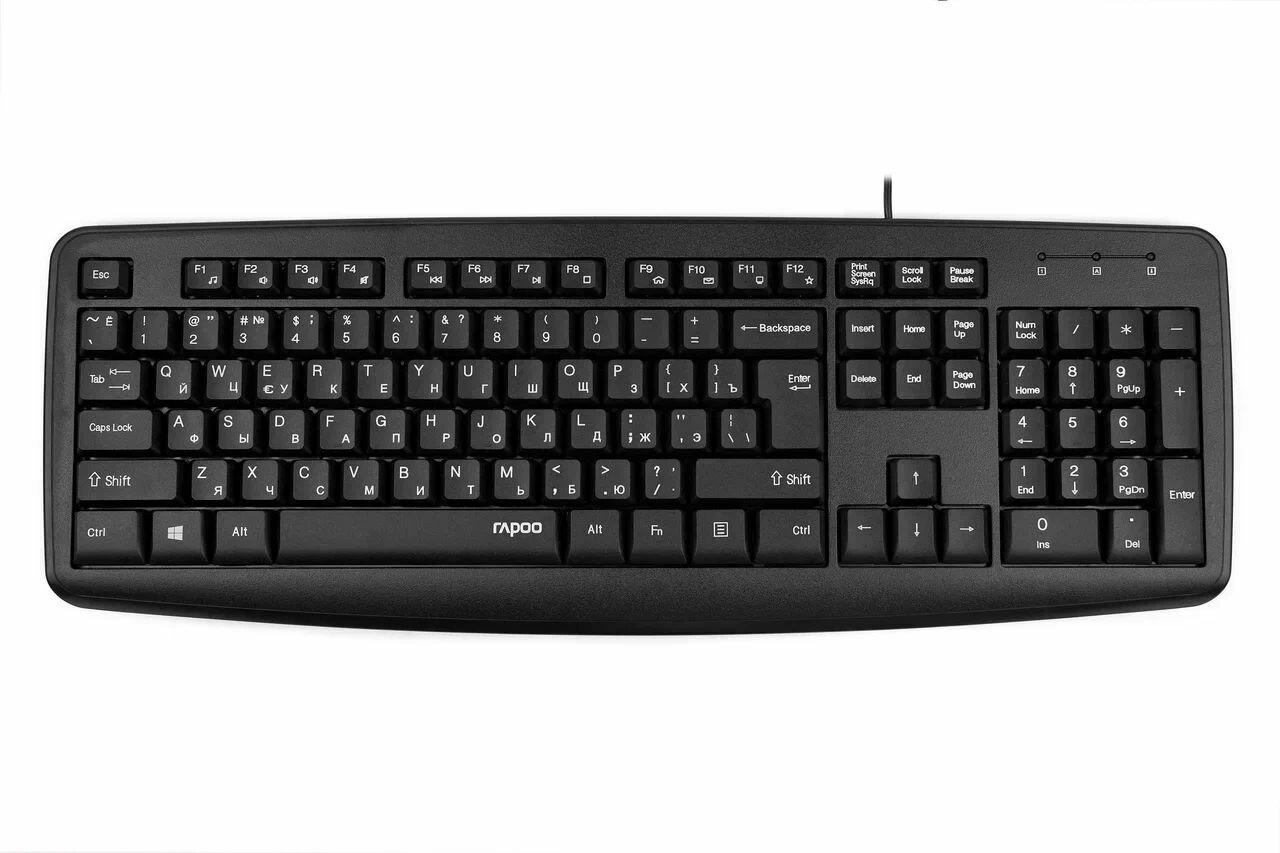 Клавиатура проводная RAPOO NK2600