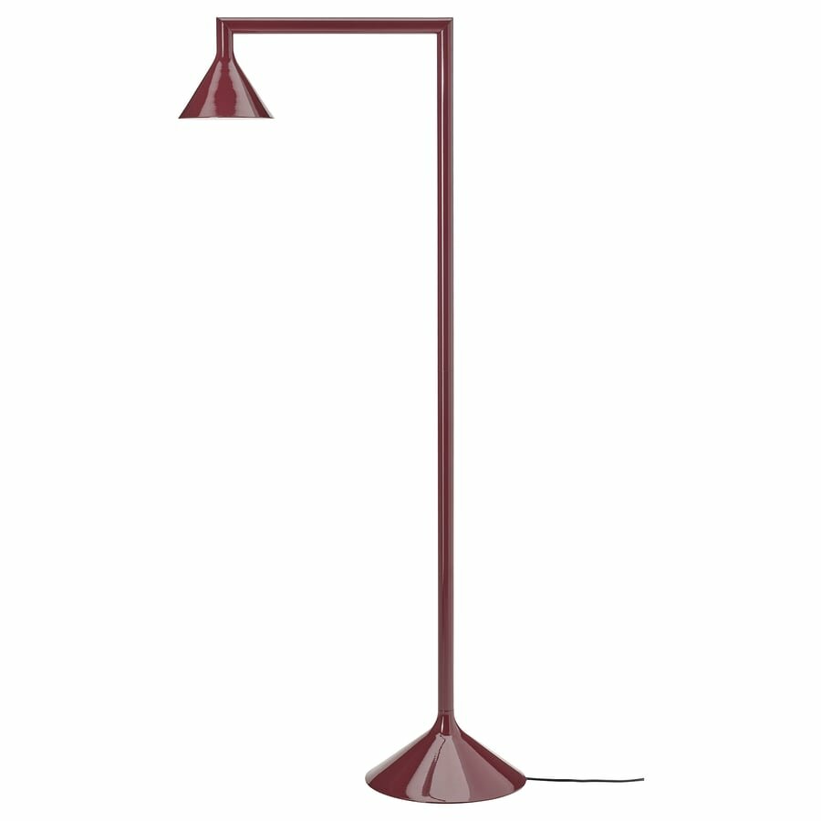 Напольная лампа IKEA PS 2026, 182 см 406.085.05, цвет темно-красный