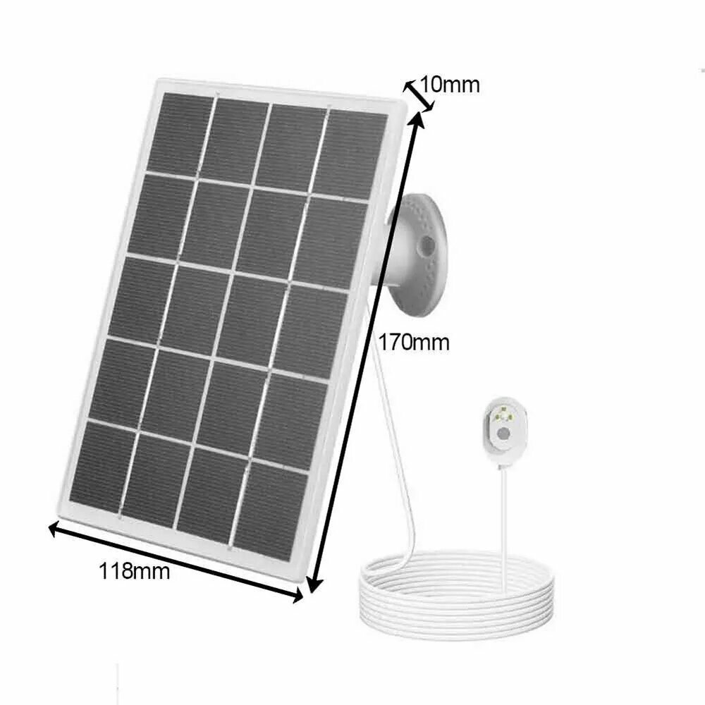 Солнечные Зарядные панели IP65 10W 5V Всепогодные Солнечные для Arlo Pro 5S/4/3