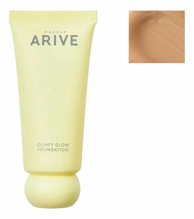 Arive Makeup Сияющий тональный крем для лица Comfy Glow Foundation 30мл 01 Neutral