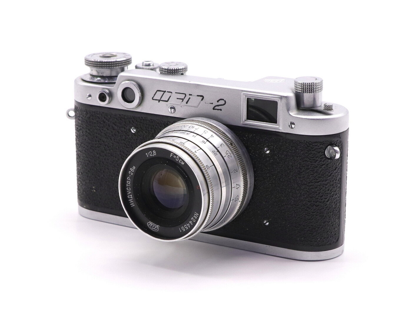 Плёночный фотоаппарат Фэд 2 + Индустар-26М