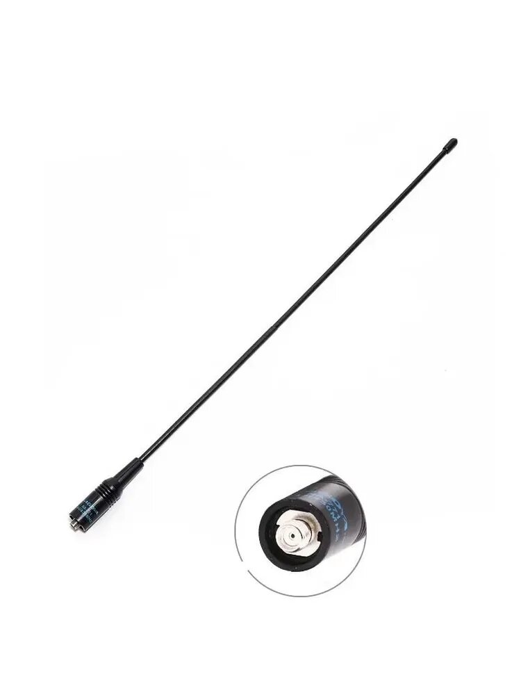 Антенна NAGOYA NA-771 SMA-Male/SMA-Female VHF/UHF 144/430 МГц для Baofeng UV-5R, UV-82, 888S, TYT