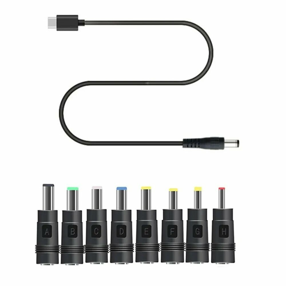 TypeC DC5V до 12V 9V Power-Cable TypeC to DC-Jack Adapter Wire Usb Boost Line For Router 2.1x5.5mm 8 DC-адаптеры Шнур