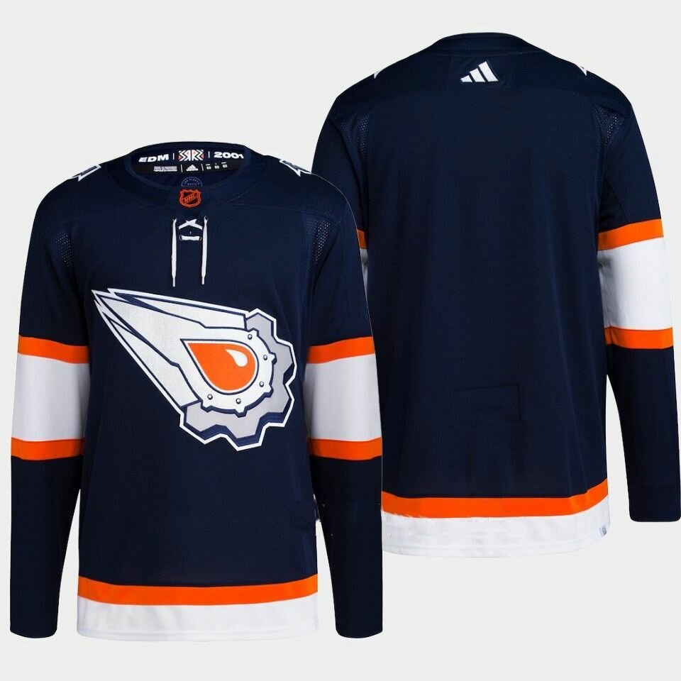 NHL джерси хоккейная Эдмонтон Ойлерз Edmonton Oilers Jersey хоккейный свитер хоккейная форма
