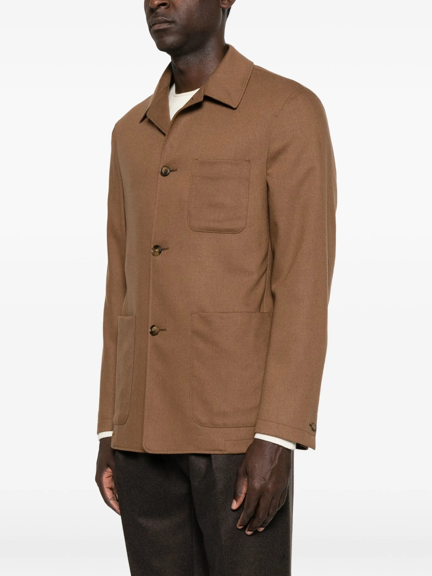 Куртка Canali Patch-pocket jacket, размер 50 — фото 1