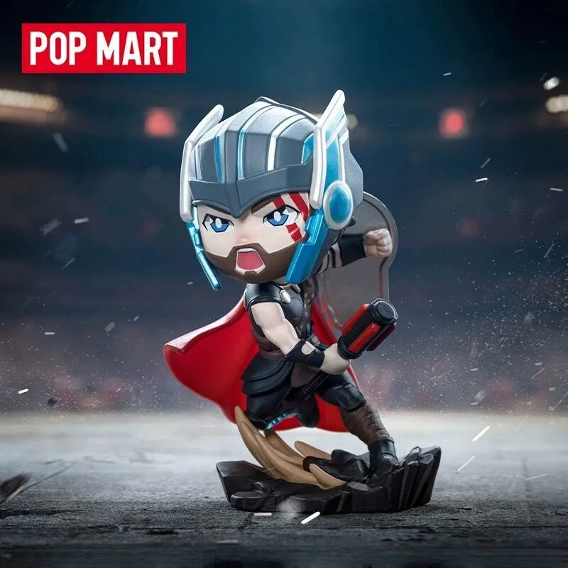POP MART Марвел Серия Слепая коробка, таинственный подарок, фигурка Тора