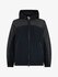 Куртка Herno Zip-up hooded jacket, размер 42, черный