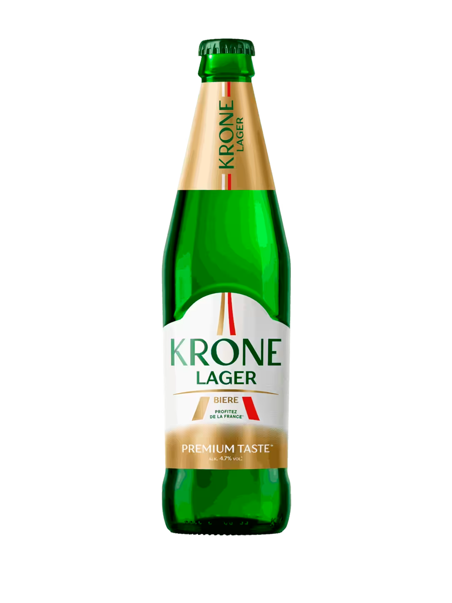 Пиво Krone Lager Biere светлое 0,45 л
