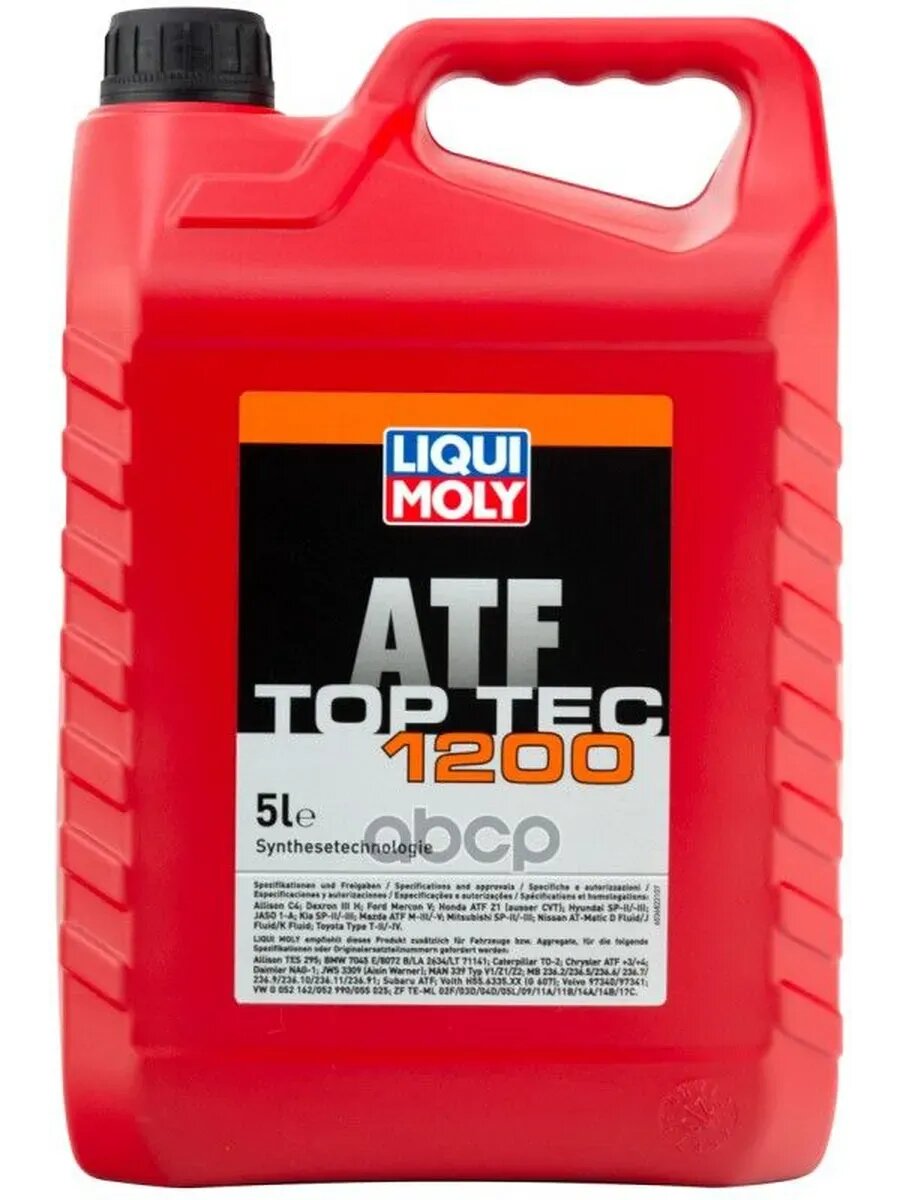 Liqui Moly 5Л Нс-Синтетика Top Tec Atf 1200 (Dexron Iii H/Vi
