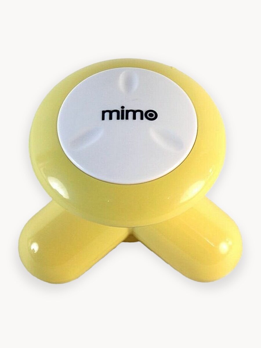 Ручной массажер. Электрический/Вибрационный массажер mimo для тела расслабляющий. Портативный маленький роликовый аппарат массажа для шеи и спины в домашних условиях снять усталость после рабочего дня или похода в фитнес. Электромассажер. Relax massager