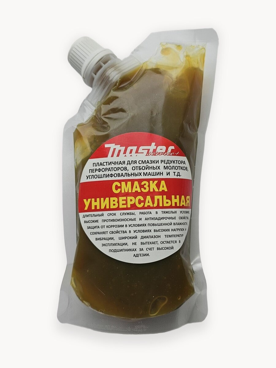 Смазка универсальная светлая для редукторов перфораторов, УШМ и т. д. 200 г Дой-Пак