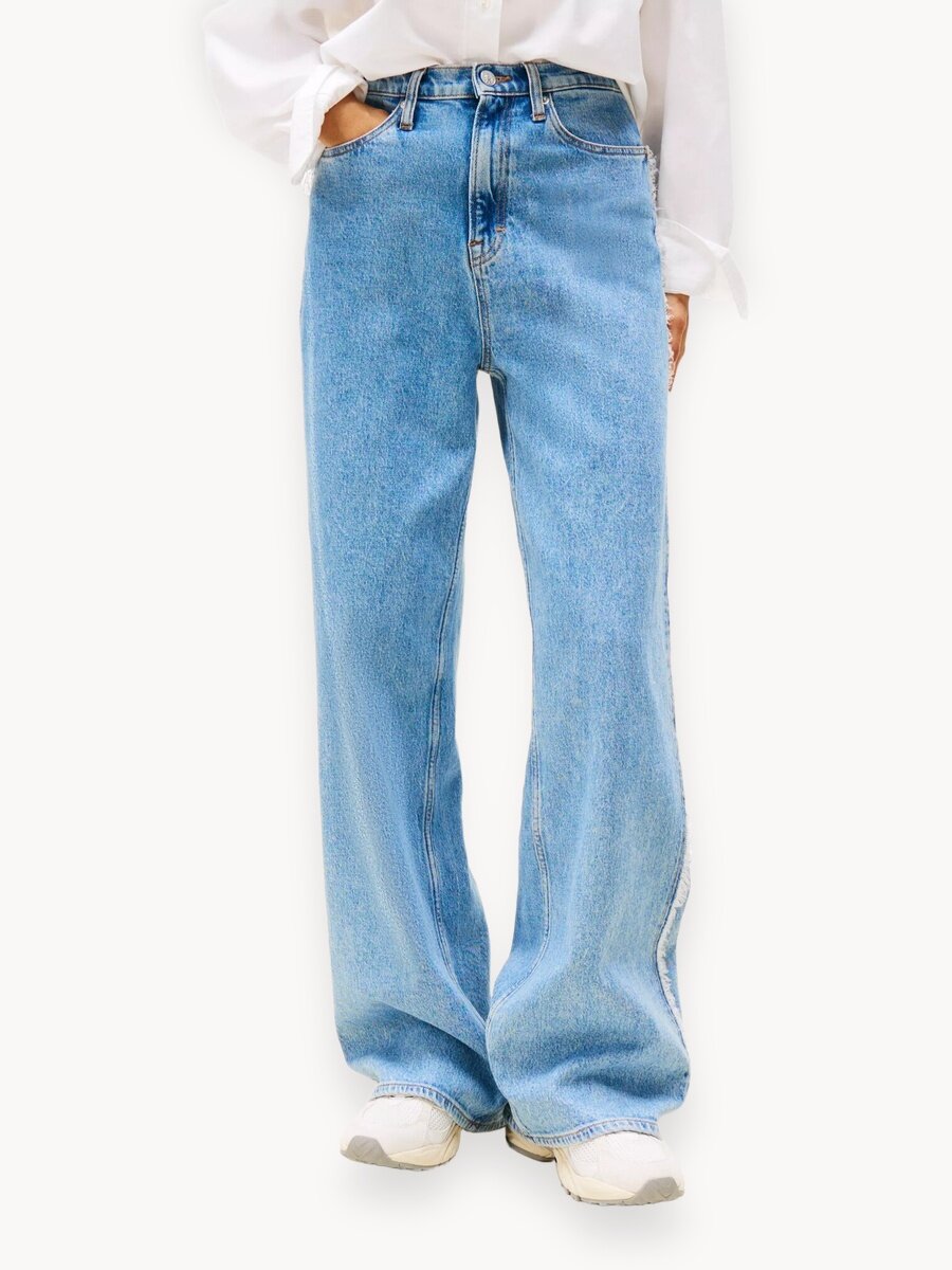 Джинсы широкие 