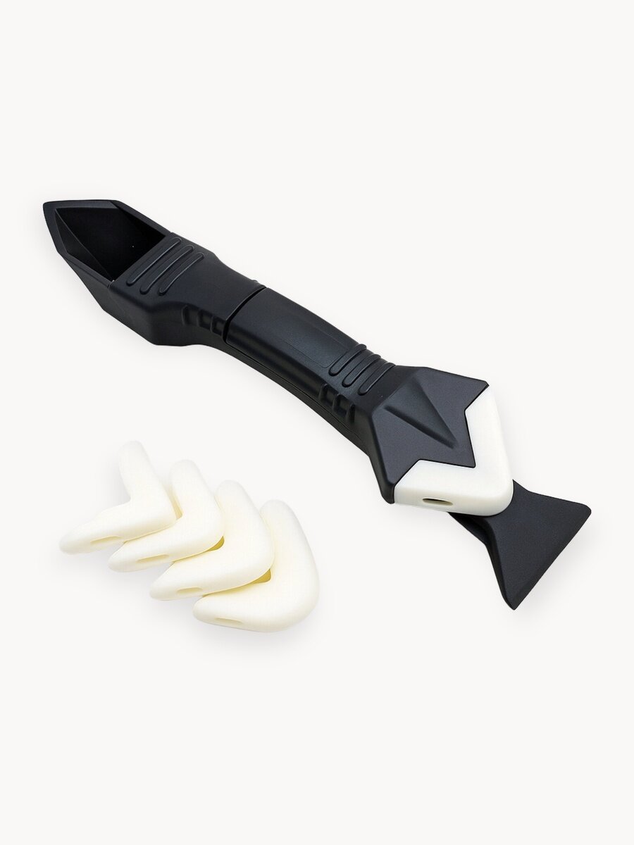 Скребок 5 в 1 для удаления герметика и силикона - универсальный инструмент для плиточных работ