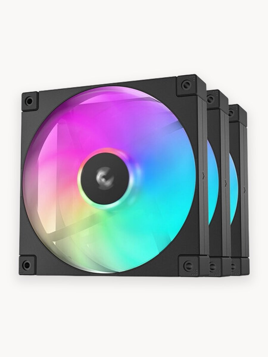 Вентиляторы для корпуса Deepcool FD12 ARGB-3 IN 1 3шт (R-FD12-BKAPN3-G)