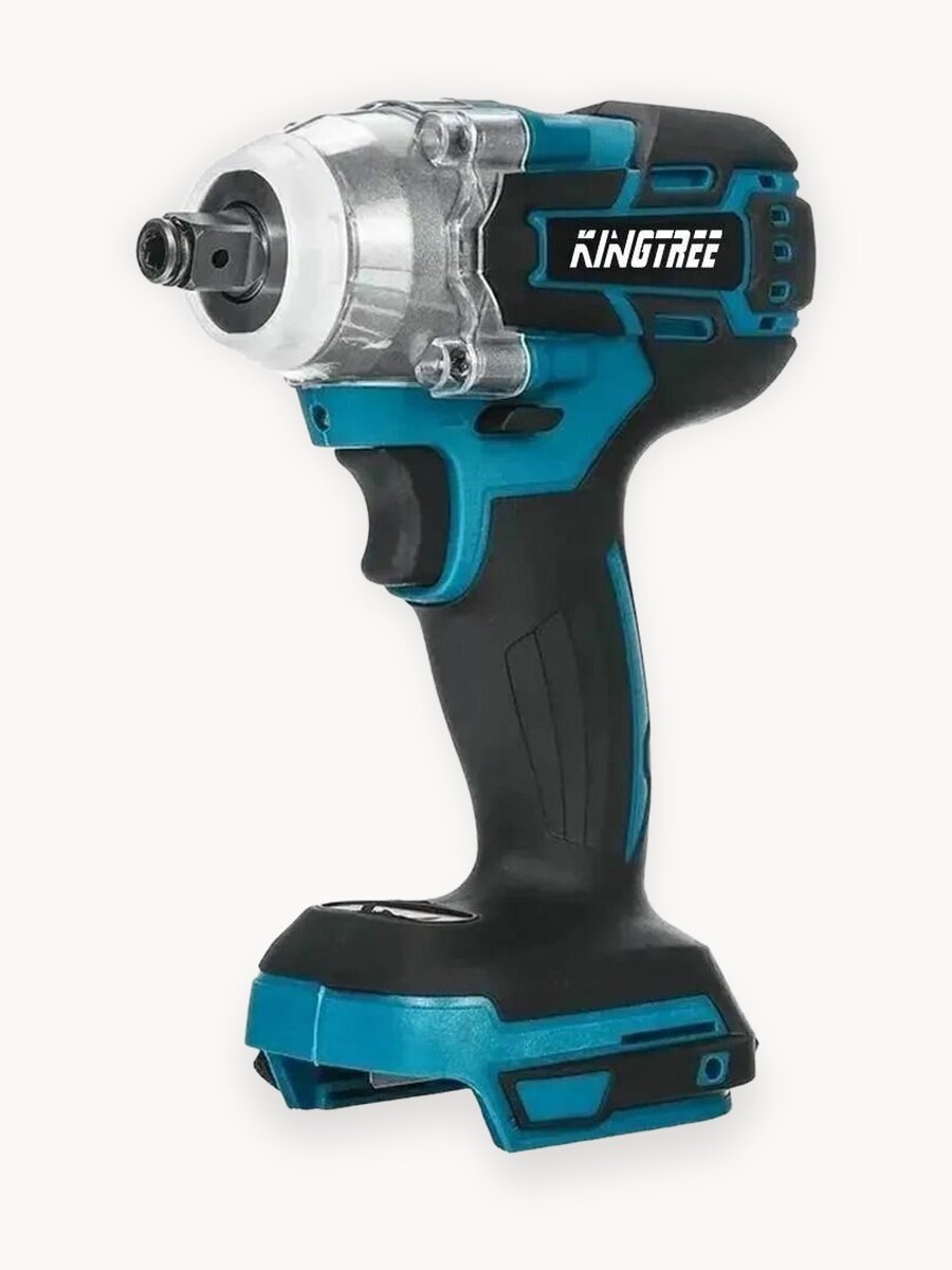 Kingtree DTW285 Бесщеточный Аккумуляторный Электрический Ударный Гайковерт,(1*5,0 Ач Аккумулятор, Гофрокороб)