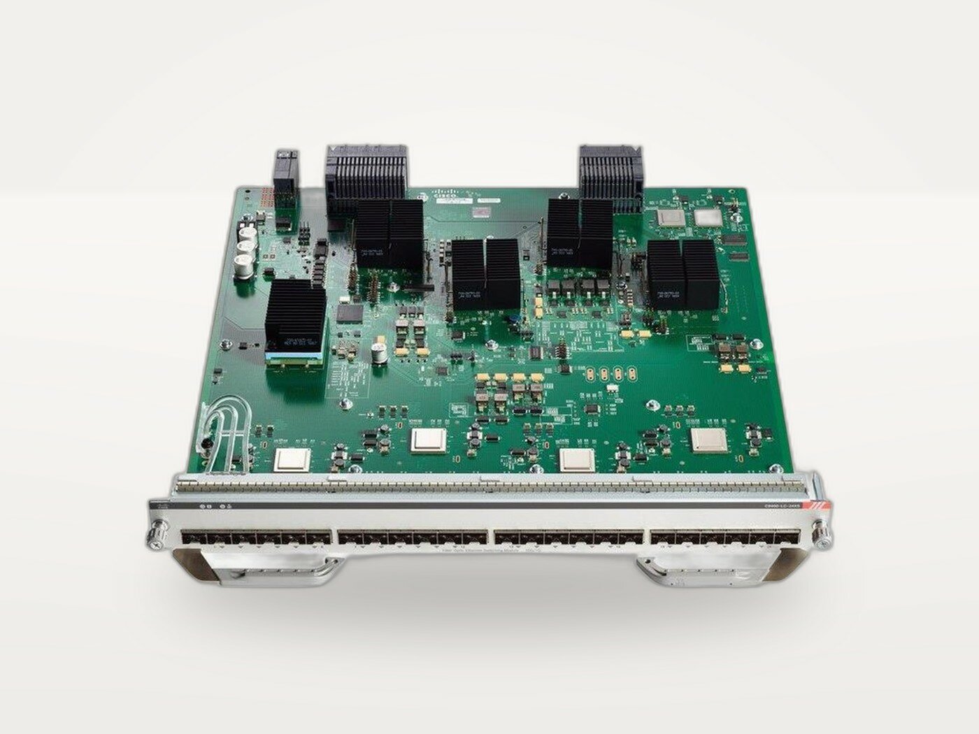 Коммутатор Cisco C9400-LC-24XS Cisco Catalyst 9400 Series 24-Port 10 Gigabit Ethernet(SFP+)