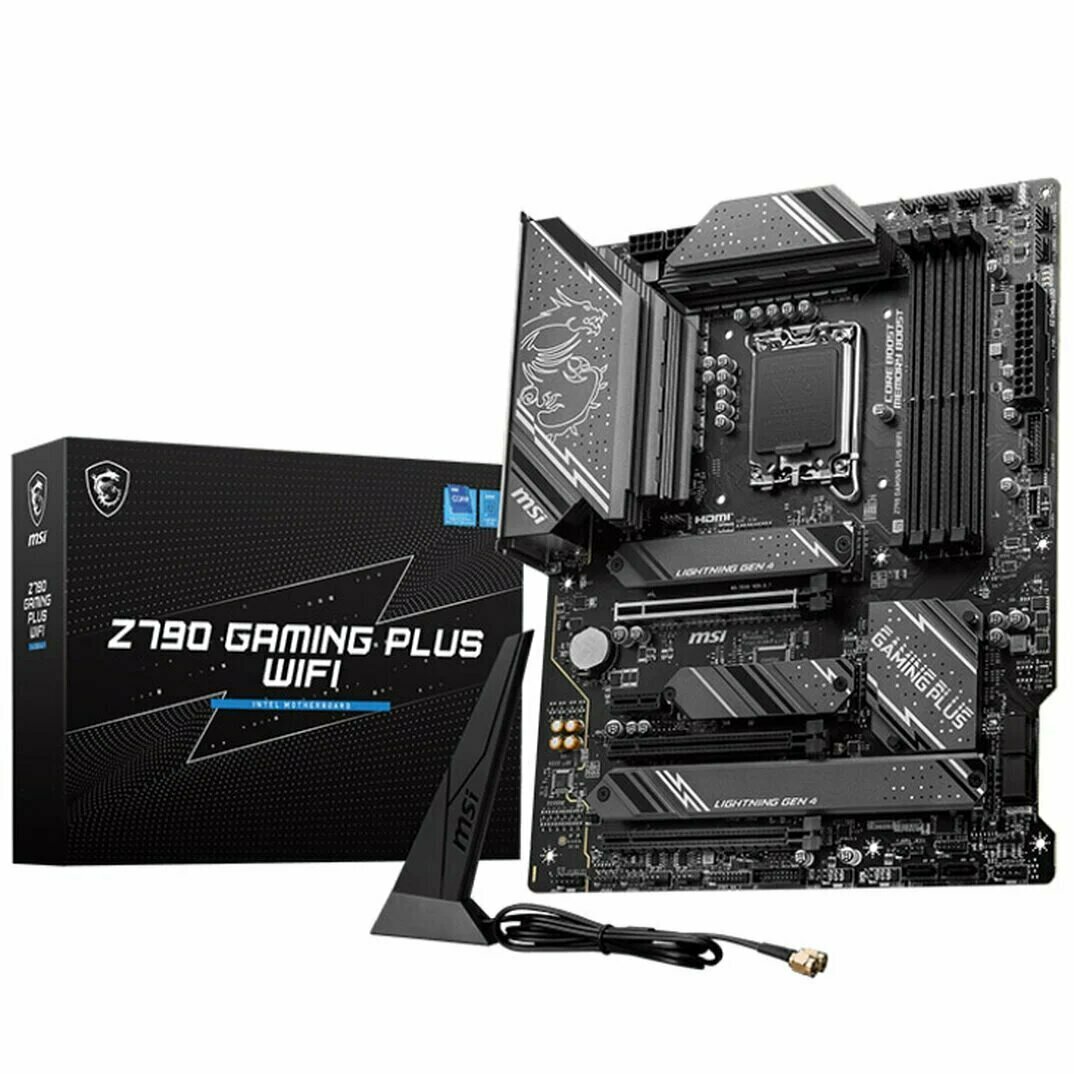 Материнская плата MSI Z790 GAMING PLUS WIFI LGA1700 Retail Z790 DDR5 ATX HDMI