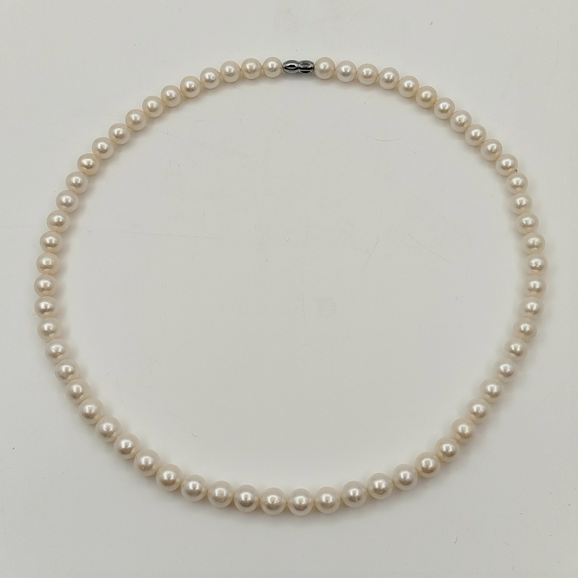 Бусы, металл, культивированный (черный) жемчуг, Азия, 2000-2015 гг.