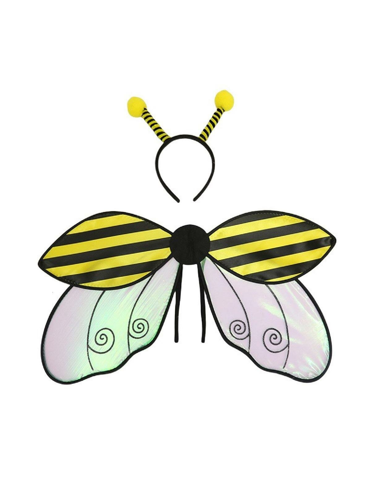 Крылья божьей коровки с головным убором, Набор пчелиных крыльев