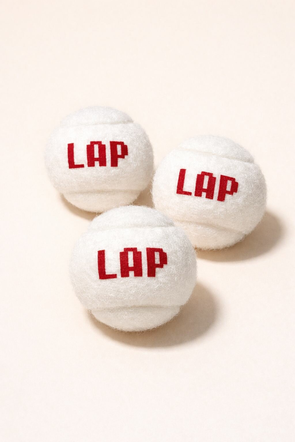 Комплект мячей для игры в Русскую Лапту, 3 мяча белый цвет