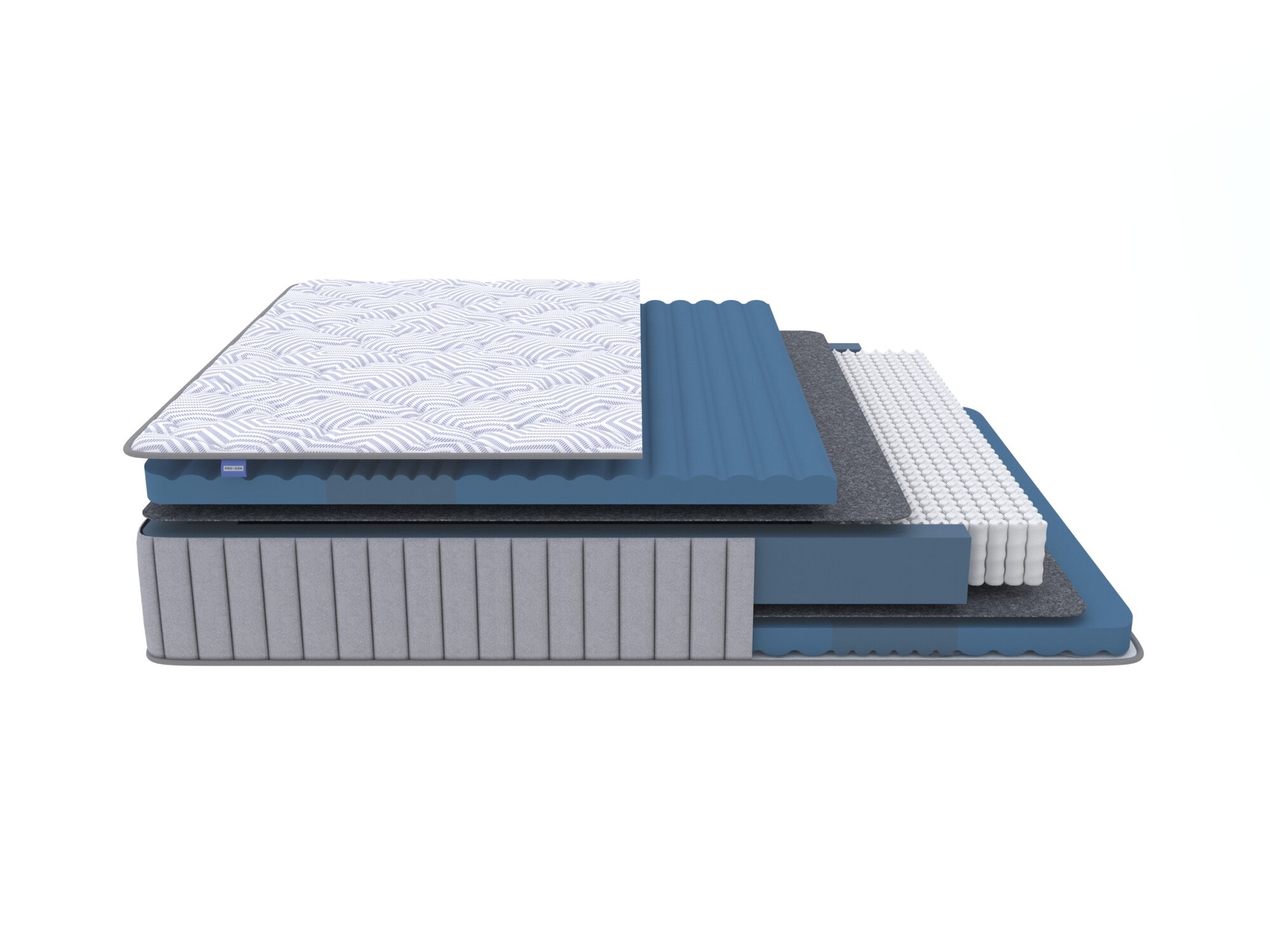 Матрас Proson Essense Comfort М 160х190 высота 30 см анатомический средней жесткости Независимые пружины