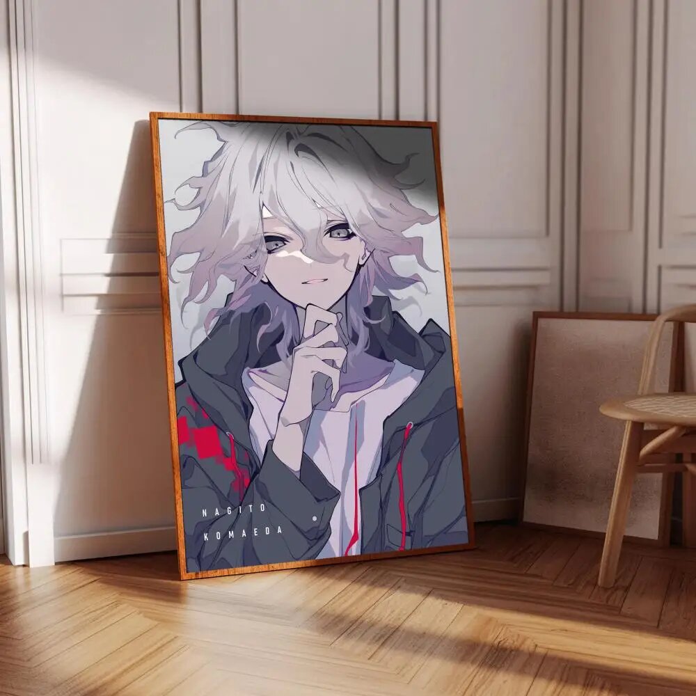 Danganronpa Постер 50X70cmNoframe, White3