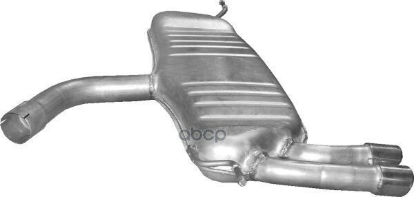 Глушитель задняя часть VW Golf 2.0TFSI, GTi 04-09 Polmostrow арт. 30613