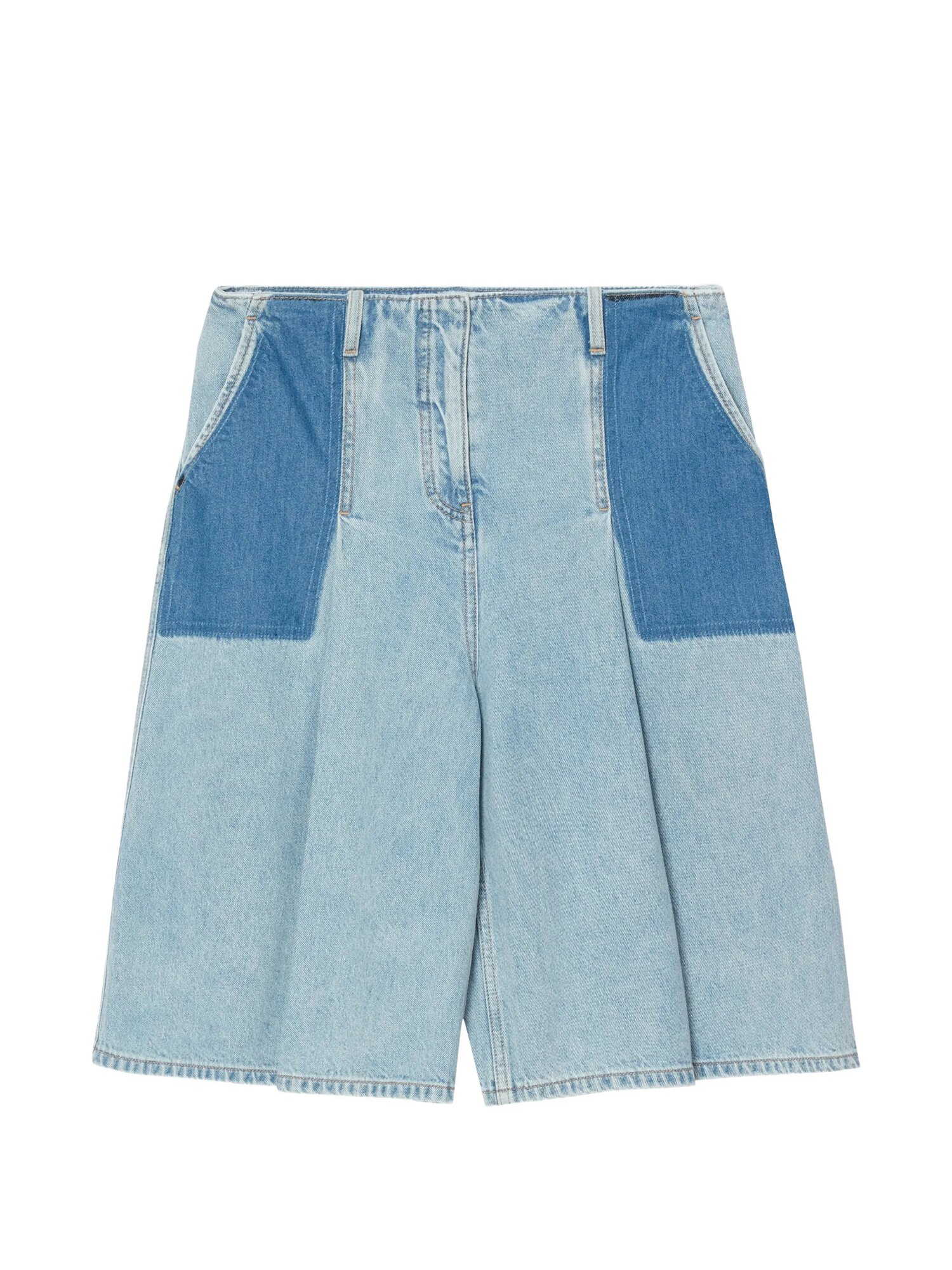 Шорты Patchwork pleat shorts