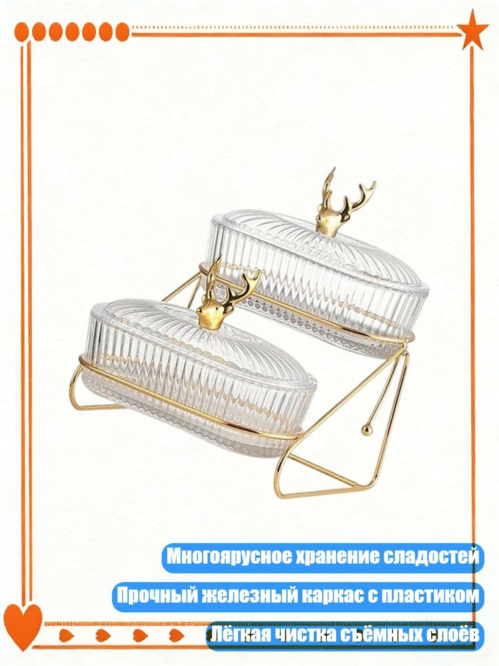 Многоярусная конфетница, 1