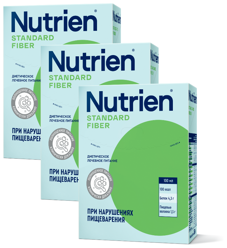 Нутриэн Стандарт Смесь с пищевыми волокнами, 350 грамм 5шт