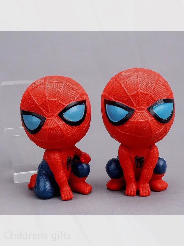 Игрушка-украшение модели куклы Marvel Spider-Man ручной работы Q-версии