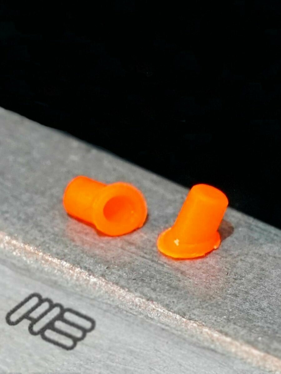 Пивот кэпы MSS Silicone (траки MSS Pro 2.0) orange