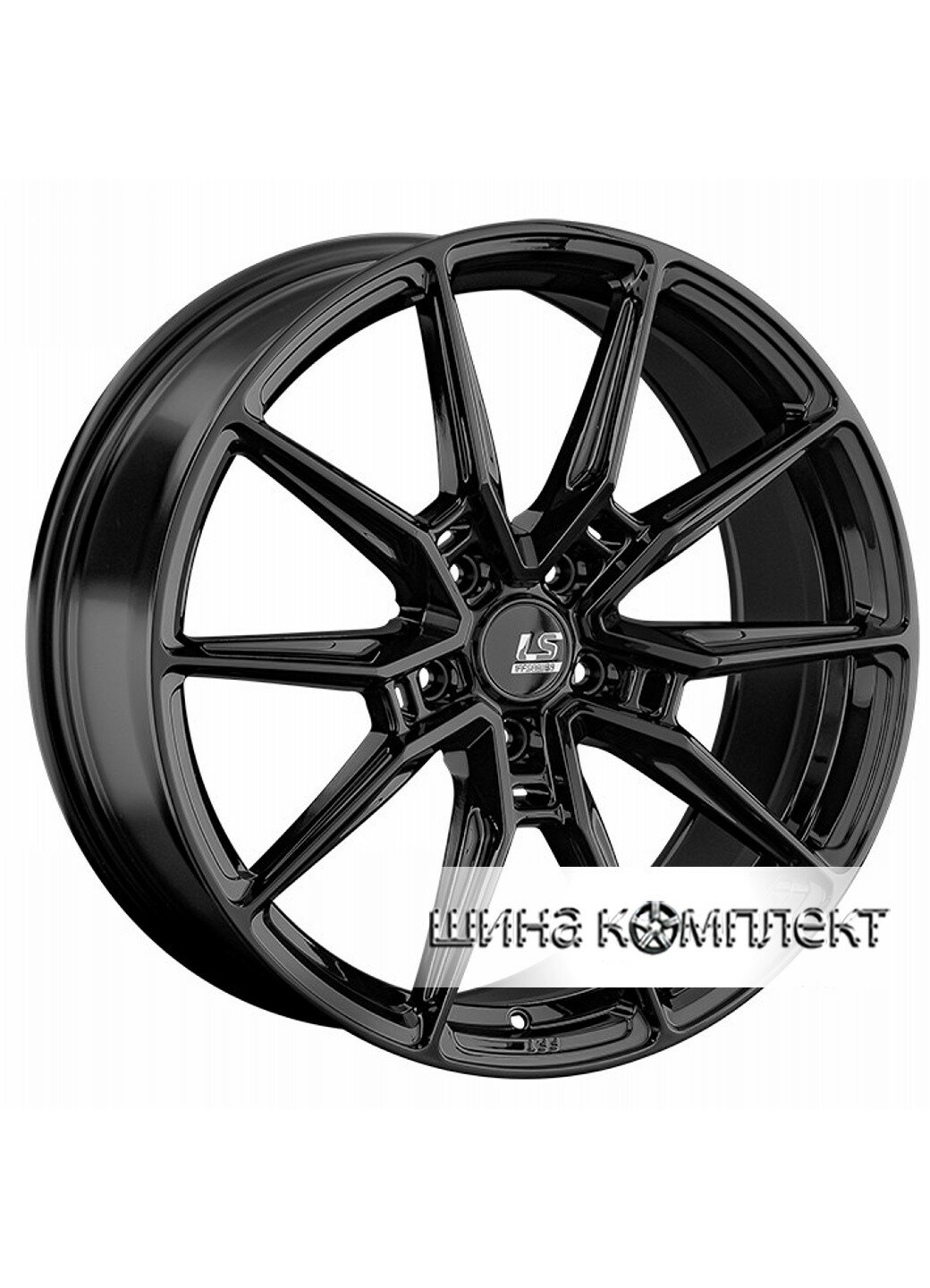 Колесный диск LS FlowForming RC58 8,5x20 5x120 ET40 72,6 BK литой для автомобиля