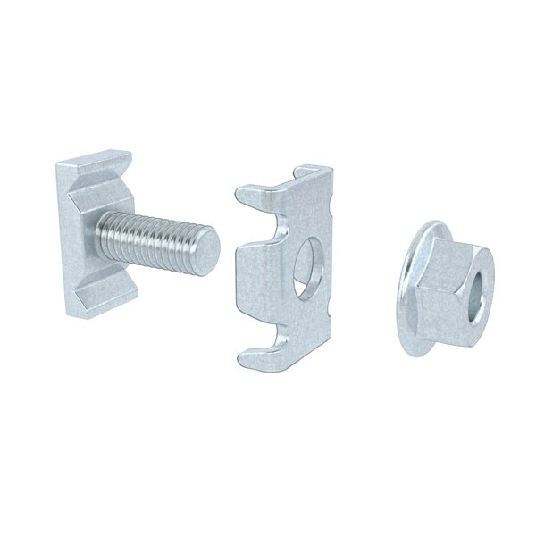 Крепежный комплект №3 для монтажа проволочного лотка ДКС (1 комплект)