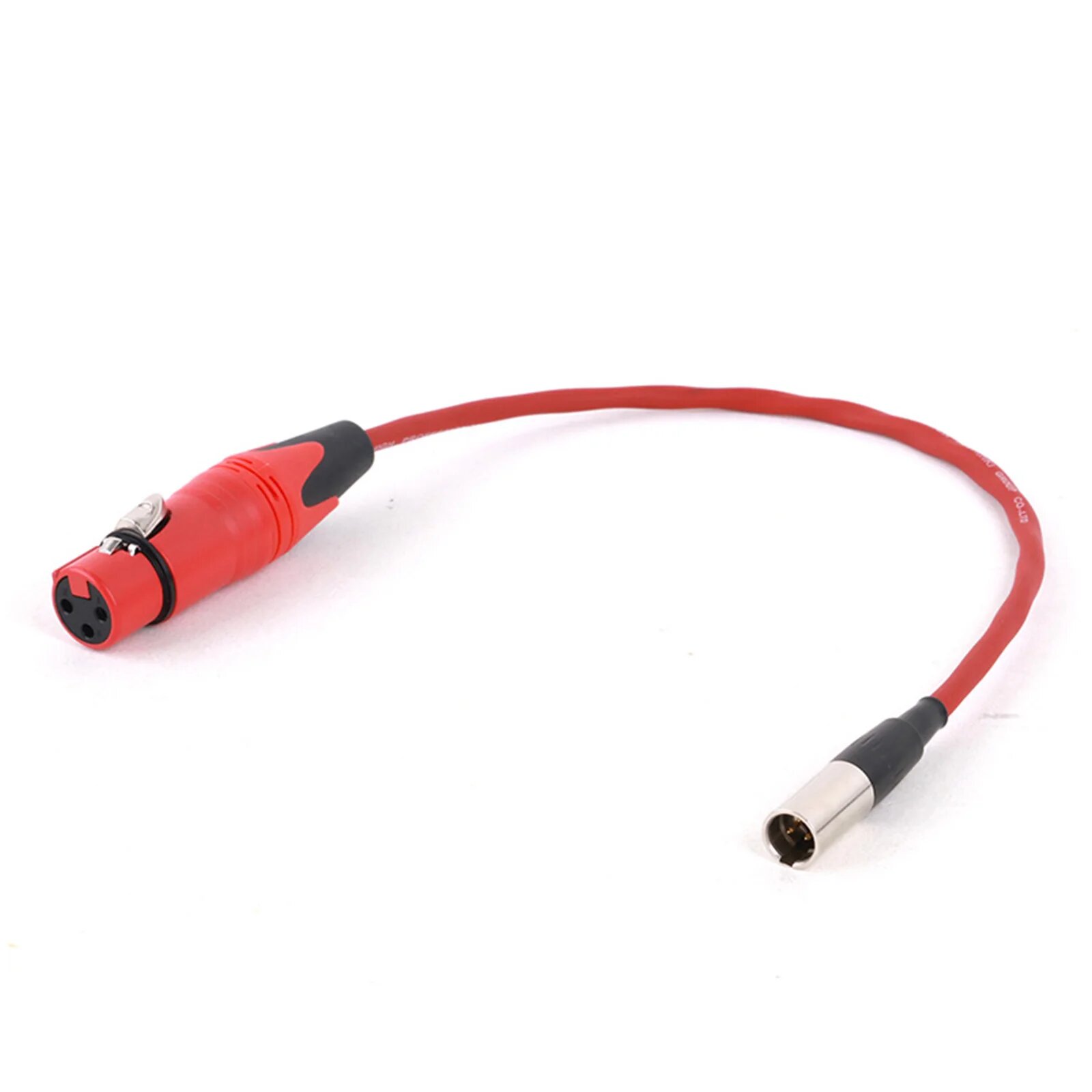 XLR F to Mini M-RD кабель 0.5m GuerGuo