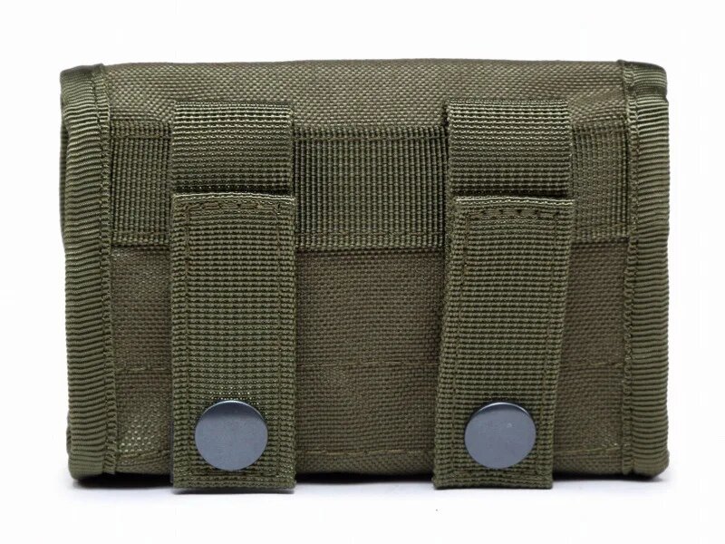 Круглый подсумок Molle для патронов из нейлона green