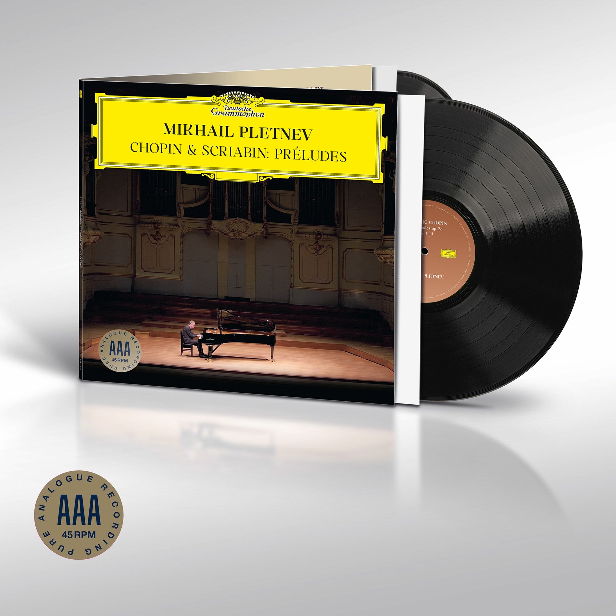 Виниловая пластинка Mikhail Pletnev - Chopin & Scriabin Preludes (180g / Pure Analogue Vinyl) (45 RPM) (2 LP) (2 LP)