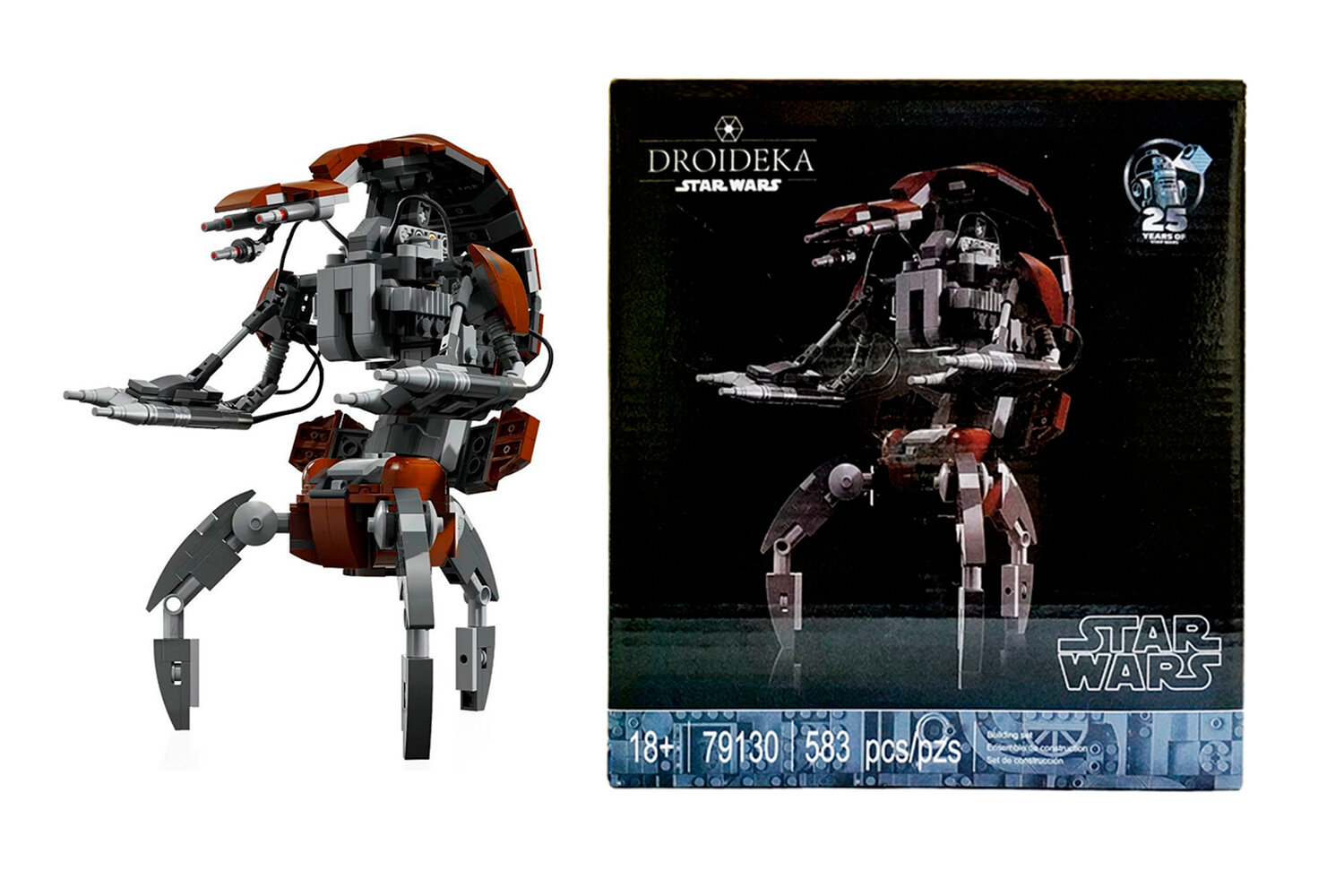 Конструктор Звездные войны Дроид-разрушитель Дройдека 79130 STAR WARS DROIDEKA, 583 детали