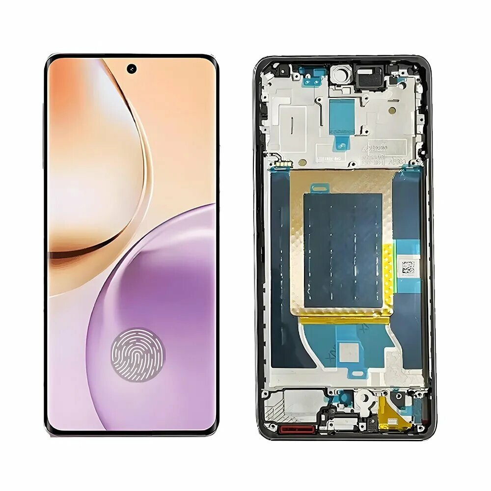 (AMOLED) Дисплей(экран) для Realme 14 Pro 5G в сборе с тачскрином рамкой (Оригинал)