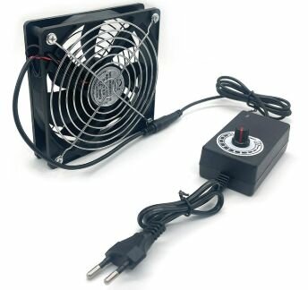 80-мм вытяжной вентилятор с двойным шарикоподшипником